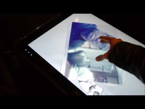 Lenovo IdeaCentre Horizon Table PC aura interface demo