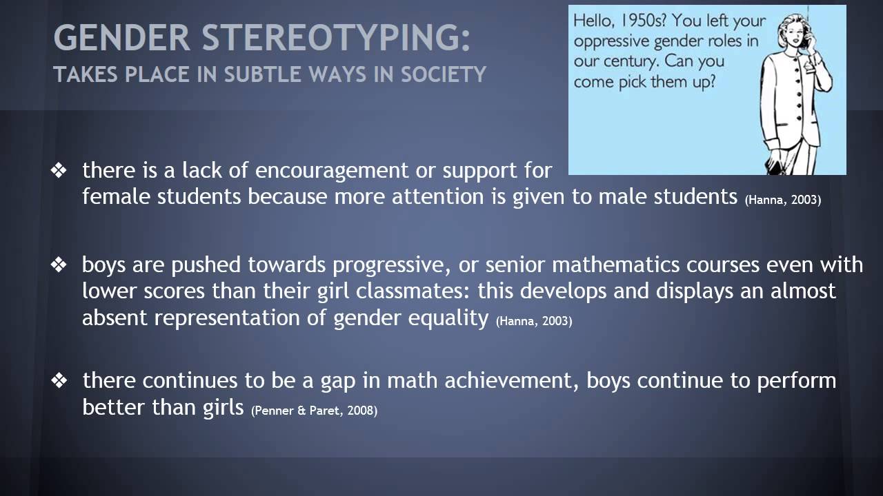 Gender Equality and Equity in Mathematics Education - YouTube