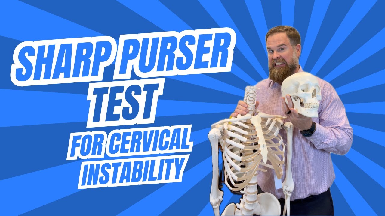 Sharp Purser Test for Cervical Stability - YouTube