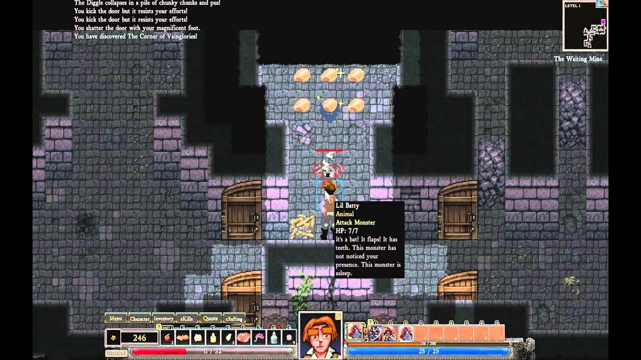 RANDOM ROGUELIKES - Dungeons of Dredmor - Episode 4 - Count Stabula - YouTube