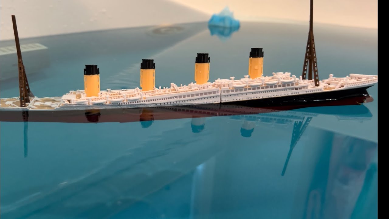 New Titanic Submersible Model Unboxing and Sinking! - YouTube
