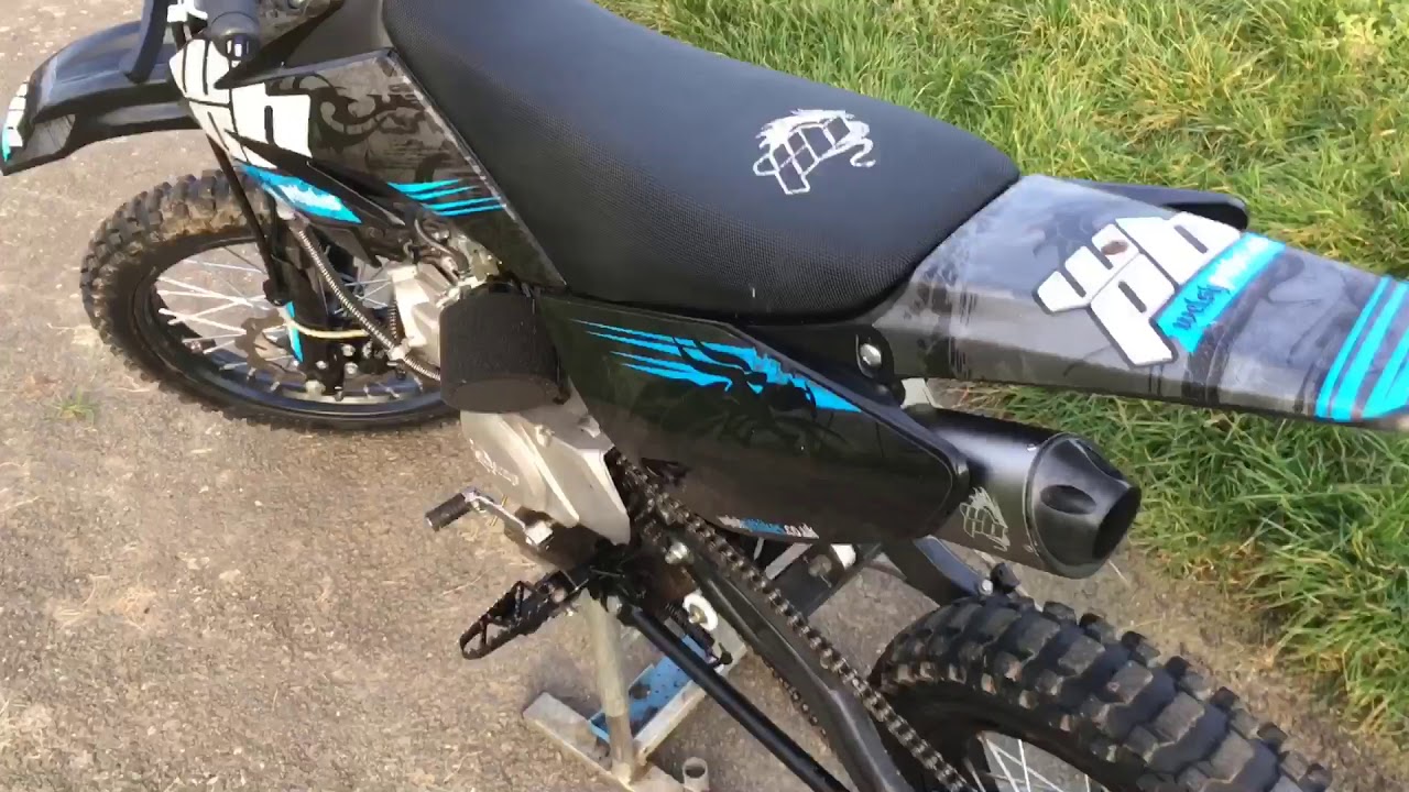 WPB 160cc Twin pipe Welsh pit bike stomp z155 NCWBikes £649 - YouTube
