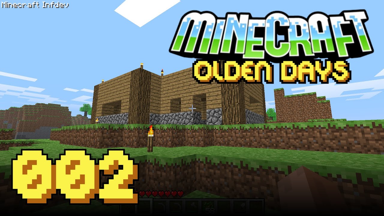 Minecraft: Olden Days | E002 | "Wood and Stone" [inf-20100330-1611 ...