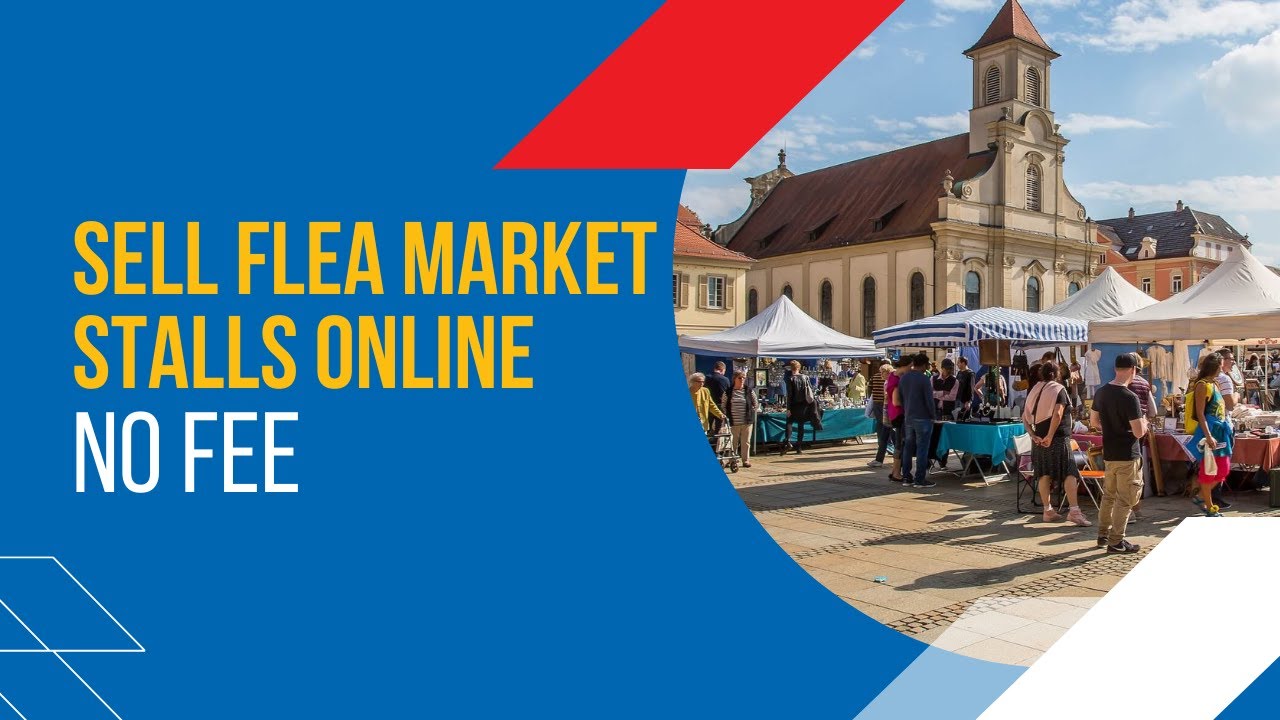 Sell Booths or Stalls For Your Flea Market With Booth Numbering - YouTube