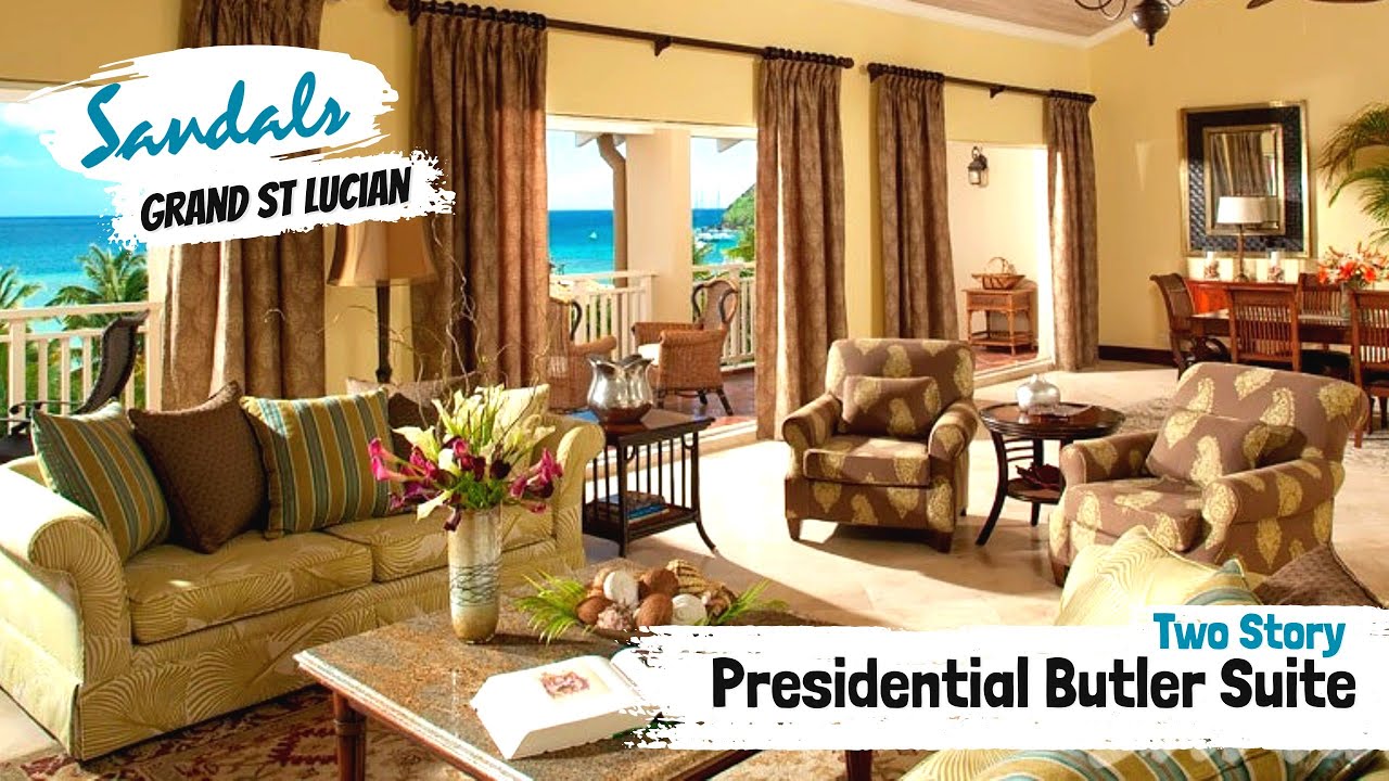 President Clinton Penthouse Two Story Butler Suite PS | Sandals Grand ...