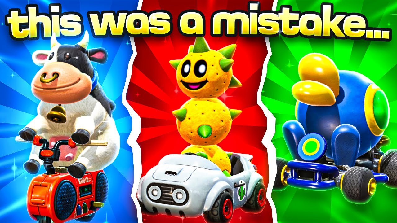 Using Every 'NPC' Character in Mario Kart World - YouTube