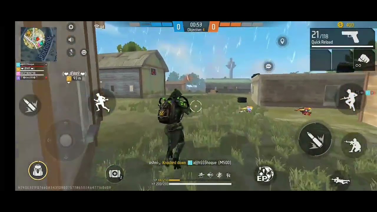 1v4 clutched in free fire 🔥 ##freefire #sjorts #status #viral#subscribe ...