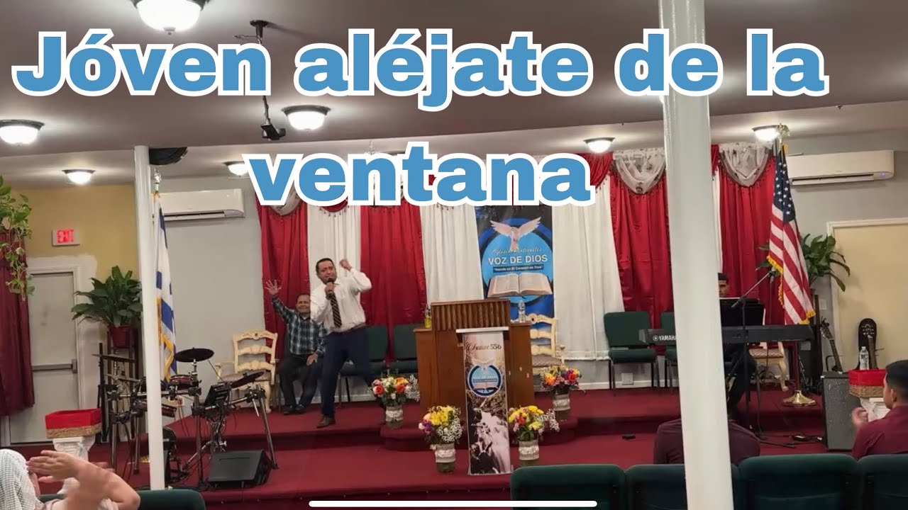 JOVEN ALÉJATE DE LA VENTANA, (La caída de EUTICO) Evangelista Rony ...