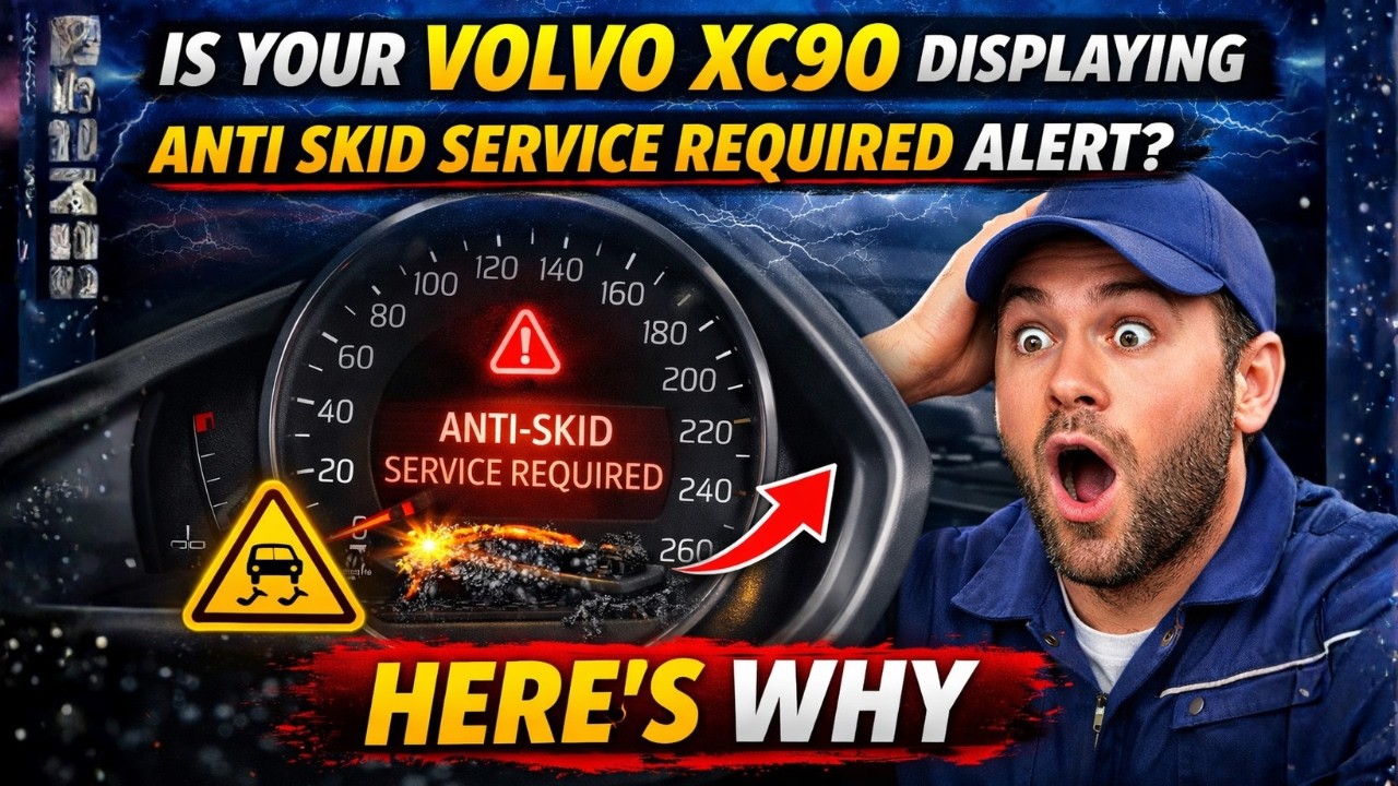 Anti Skid Service Required Volvo Xc90