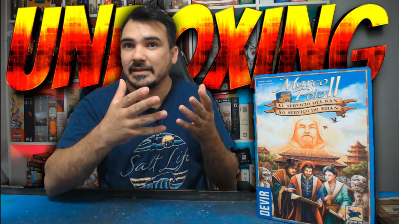 MARCO POLO II "AL SERVICIO DEL KHAN" - UNBOXING | DEVIR - YouTube