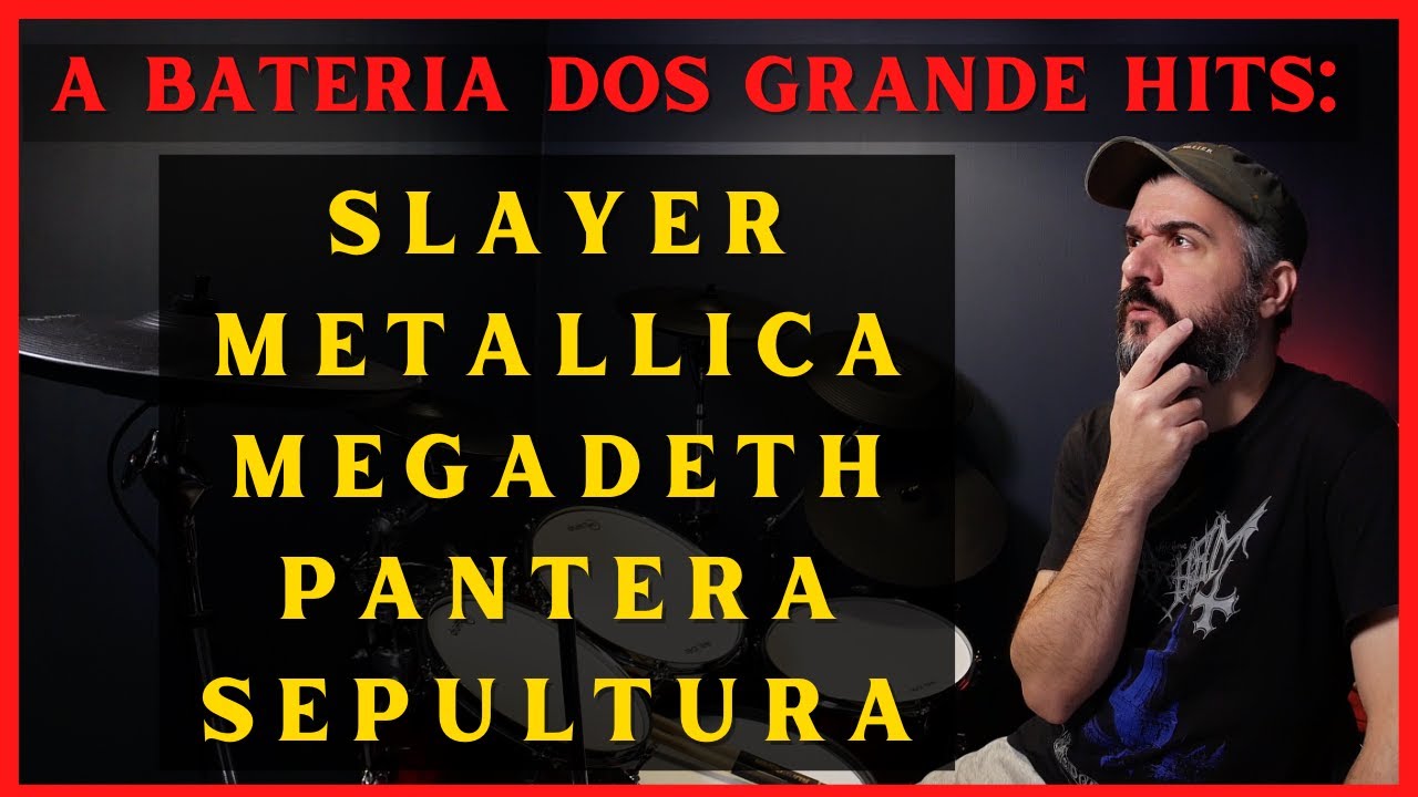 ANÁLISE DA BATERIA POR TRÁS DOS GRANDES HITS DAS MAIORES BANDAS DE ...