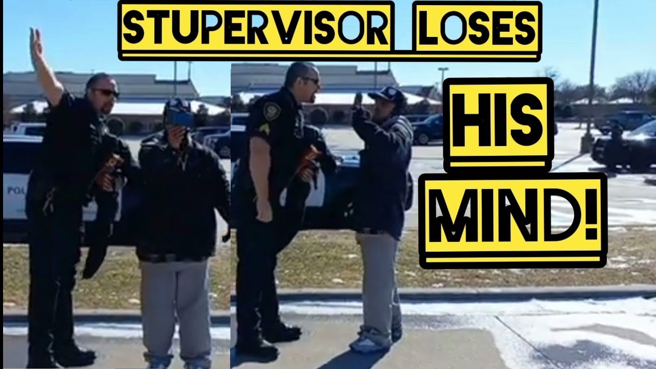 WRITING COPS TRAFFIC CITATIONS & THE STUPERVISOR LOSES HIS MIND ...