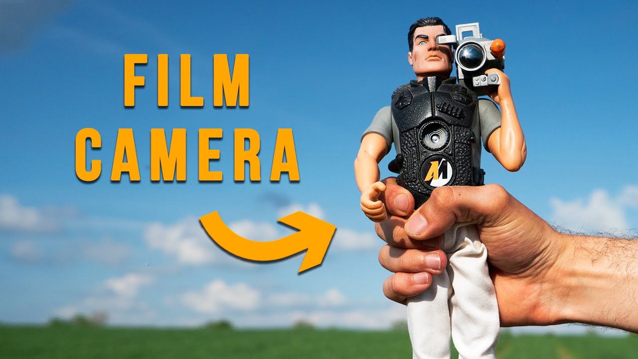 This Tiny Man Is A Film Camera - YouTube