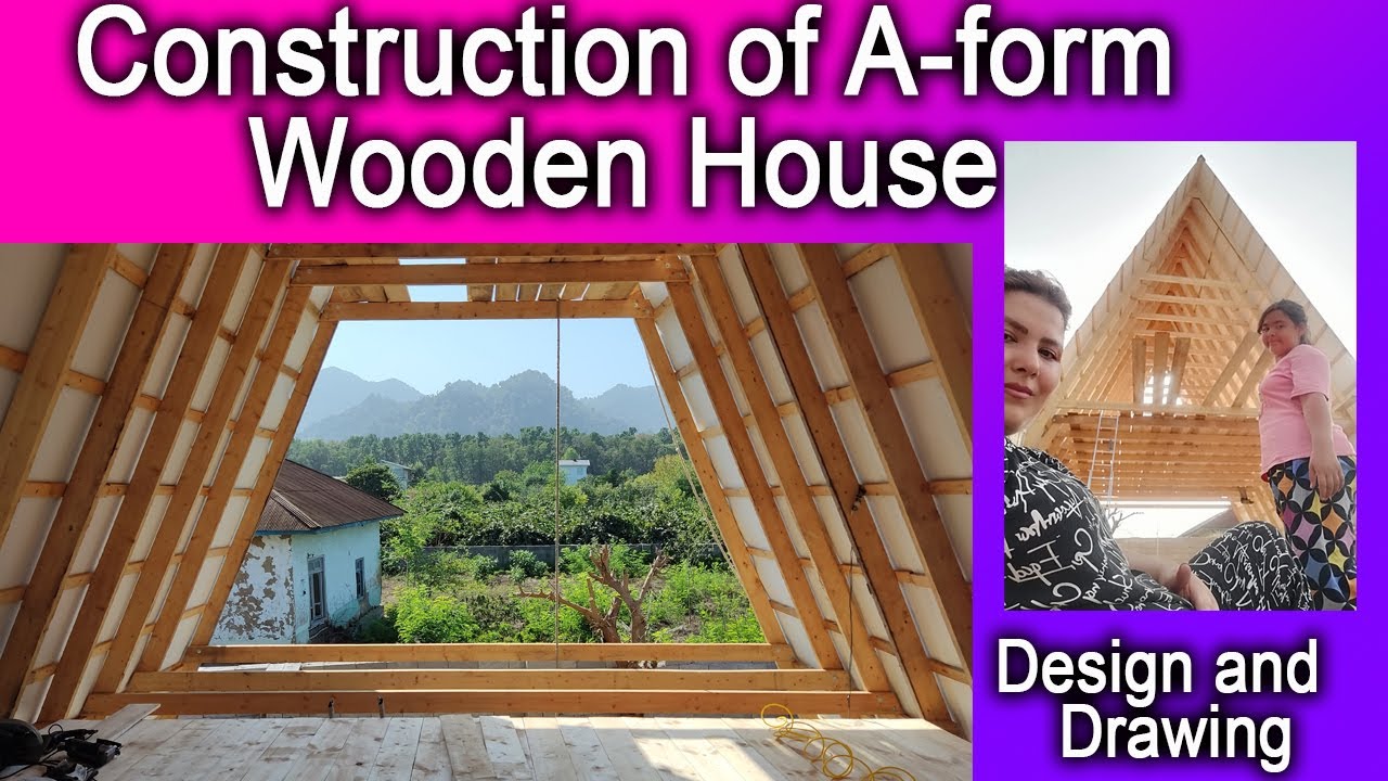 How to make A form wooden house - YouTube