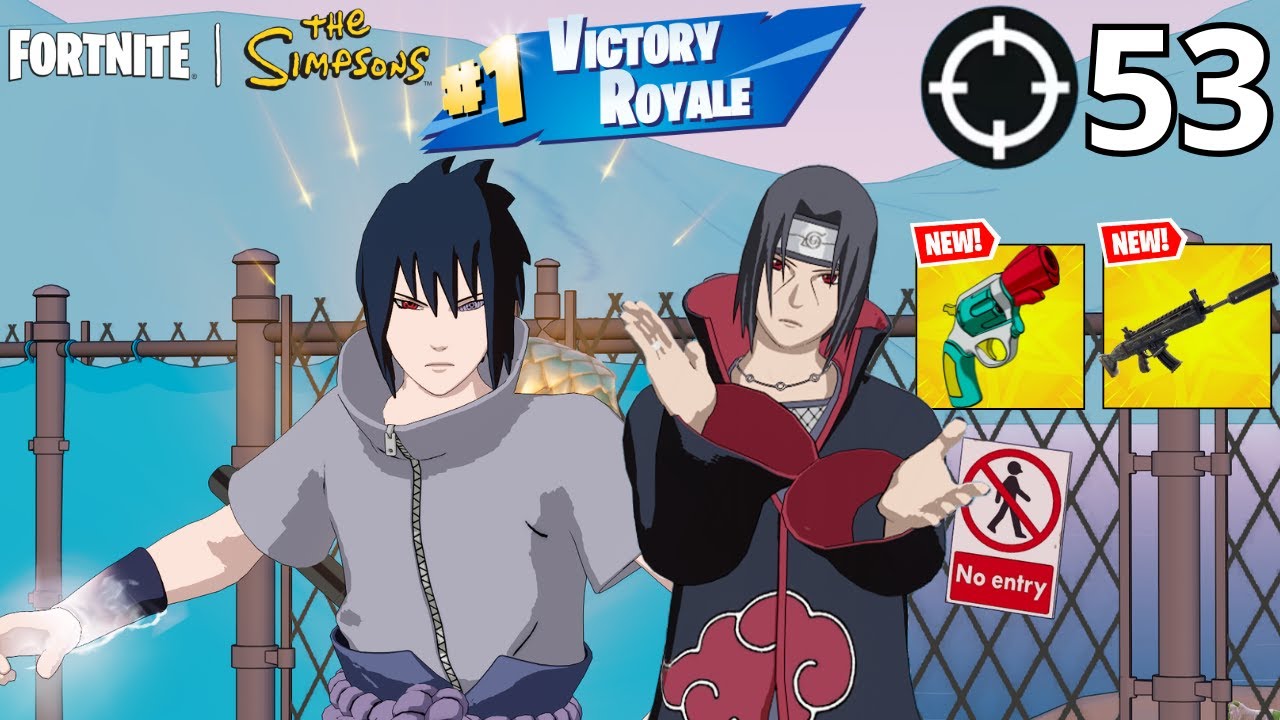 53 Elimination SASUKE AND ITACHI Solo Vs Squads WINS Zero Build (NEW ...