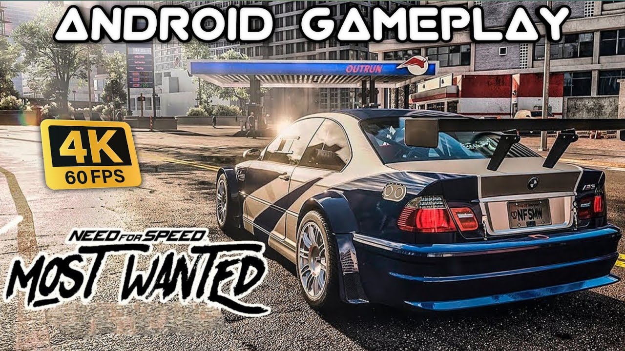 NEED FOR SPEED - MOST WANTED MOBILE GAMEPLAY | AETHERSX 2 EMULATOR ...