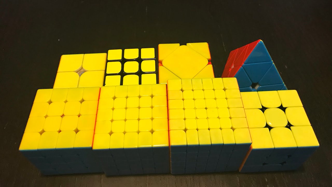 My Main Speedcubes For 2020 - YouTube