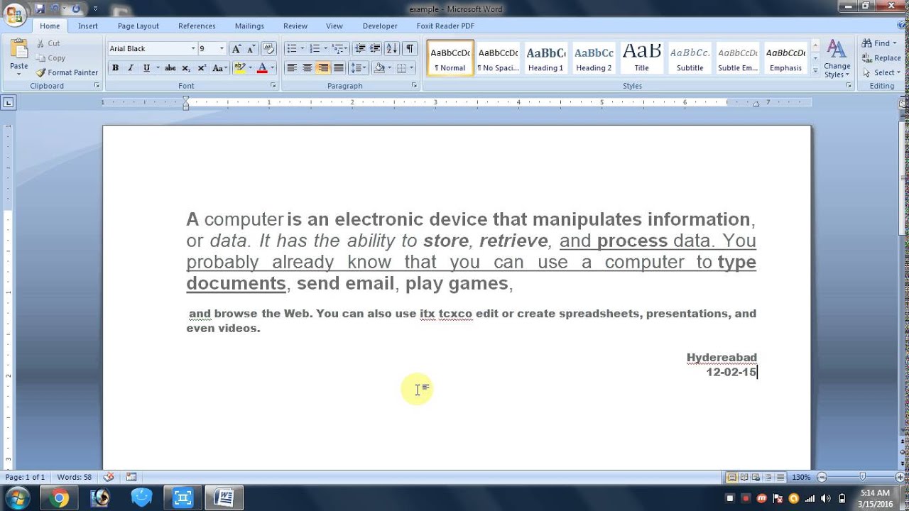 microsoft word tutorials - YouTube