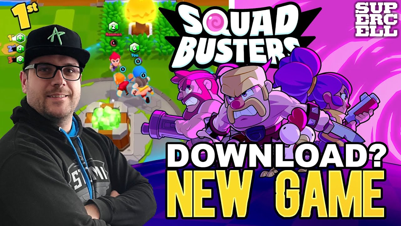 HOW TO PLAY THE SQUAD BUSTERS BETA? NEW SUPERCELL GAME - YouTube