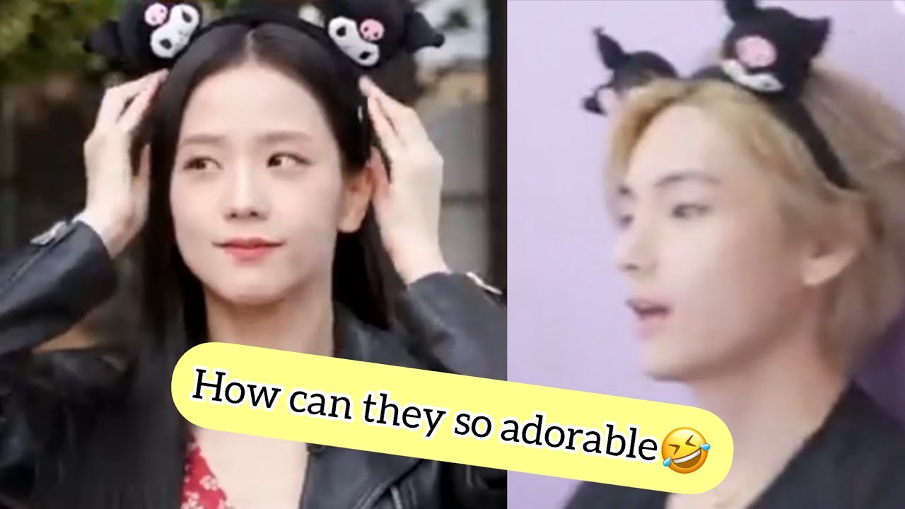 vsoo so adorable #jisoo #bts #vsoo #bts #blackpink #taehyung #taesoo # ...