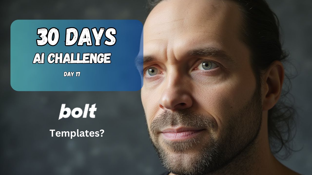 How to Use Bolt new Templates Save Time and Build Apps Fast! Day 17 ...