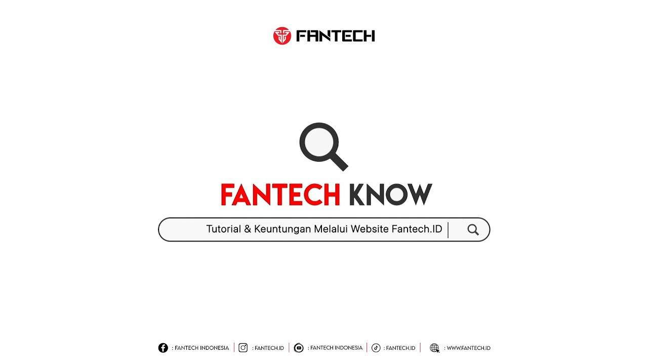 BELANJA DI OFFICIAL FANTECH.ID LEBIH UNTUNG !!! – Tutorial & Keuntungan ...