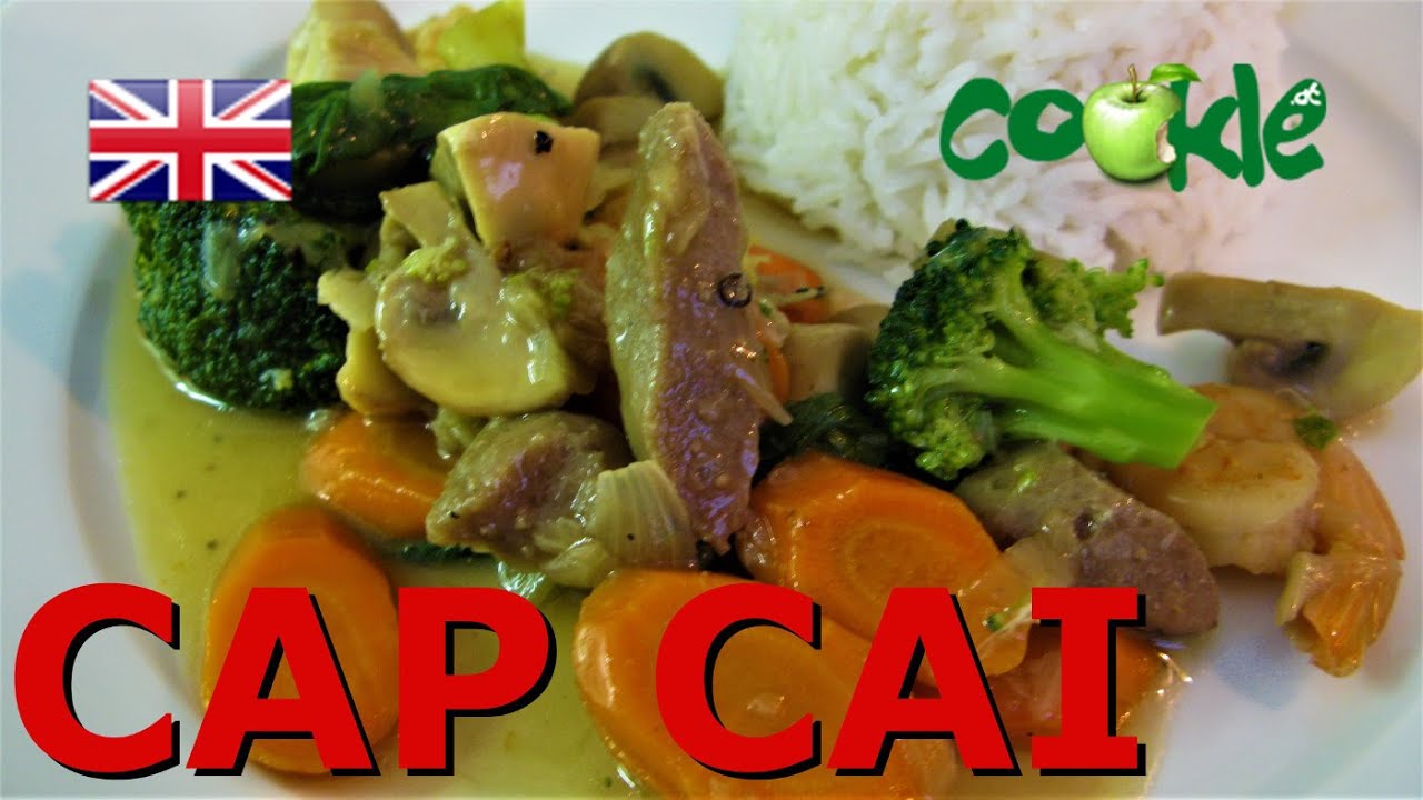 Recipe CAP CAI - an Indonesian Chinese stir fried vegetable dish - YouTube