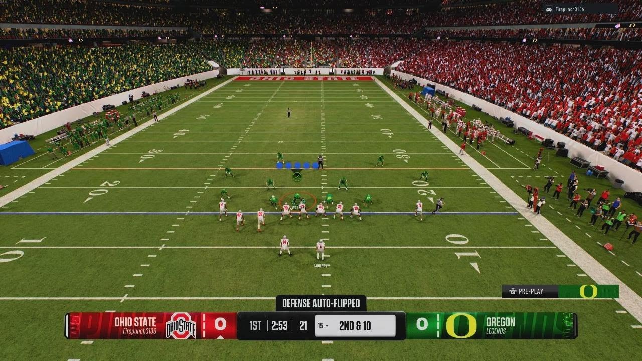 💥EA SPORTS College Football 25 Defensive lineman interception Lurk💥👀💥 - YouTube