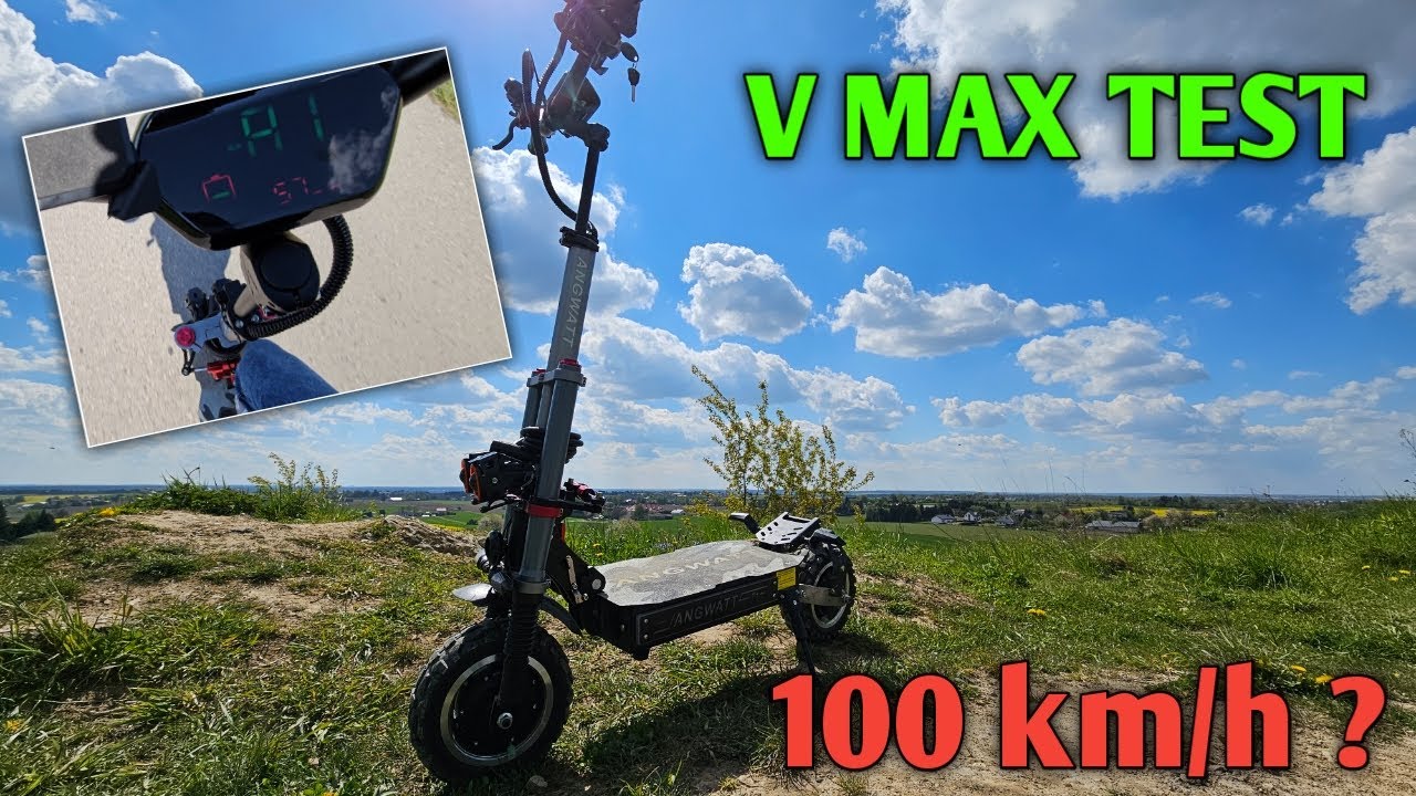 V MAX Test ANGWATT T1 60V 35Ah 2x3000w - YouTube