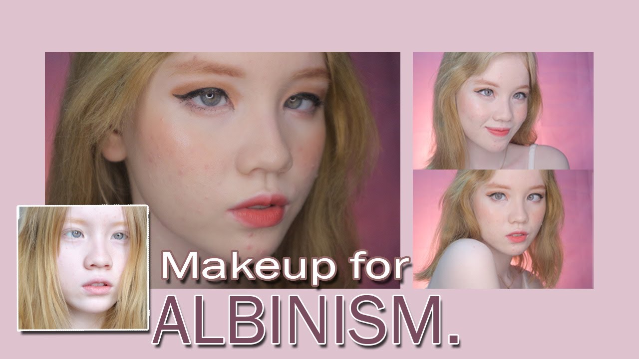 TUTORIAL MAKEUP UNTUK ALBINO ??? SEKALIAN CURHAT. - YouTube