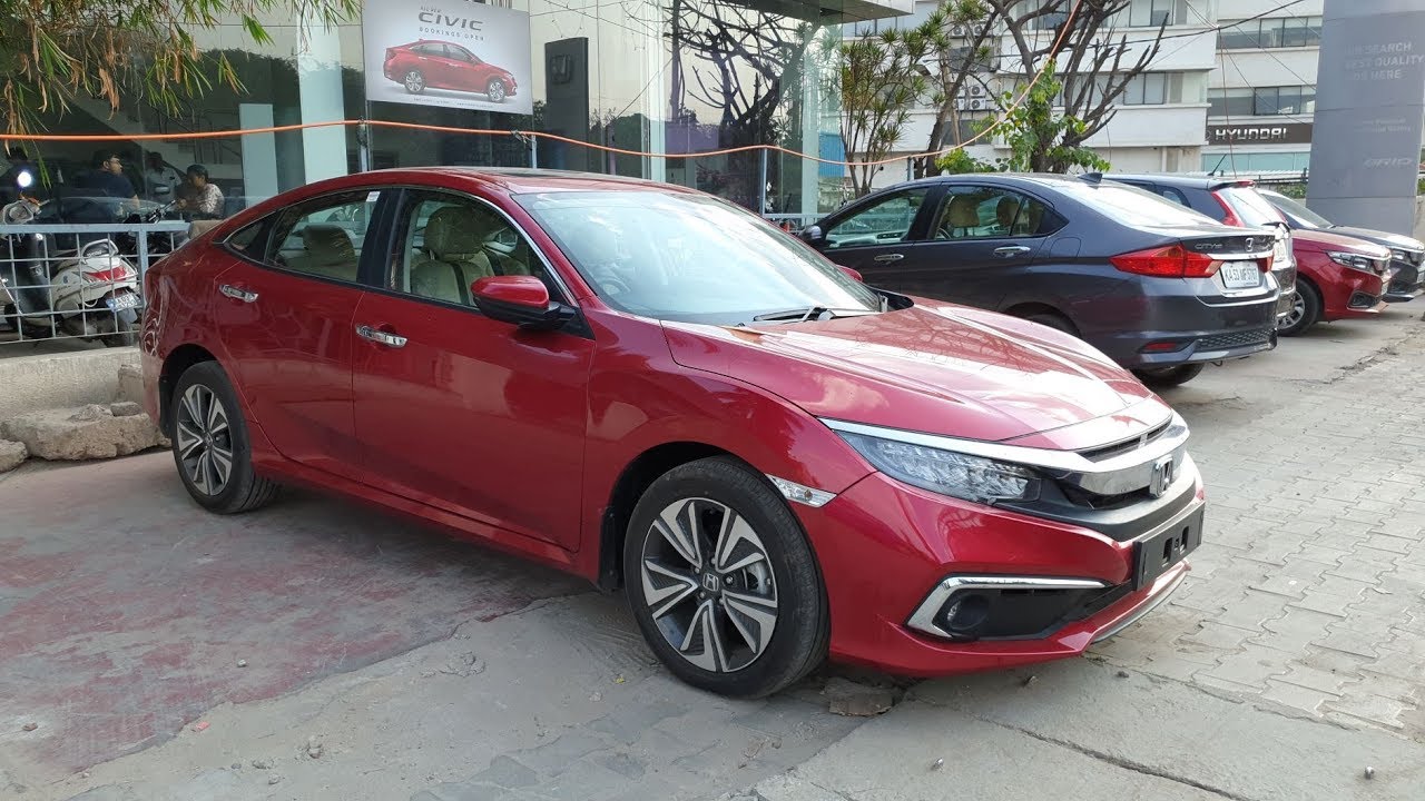 All New Honda Civic Modern Steel&Radiant Red Colors|Outdoor&Indoor ...