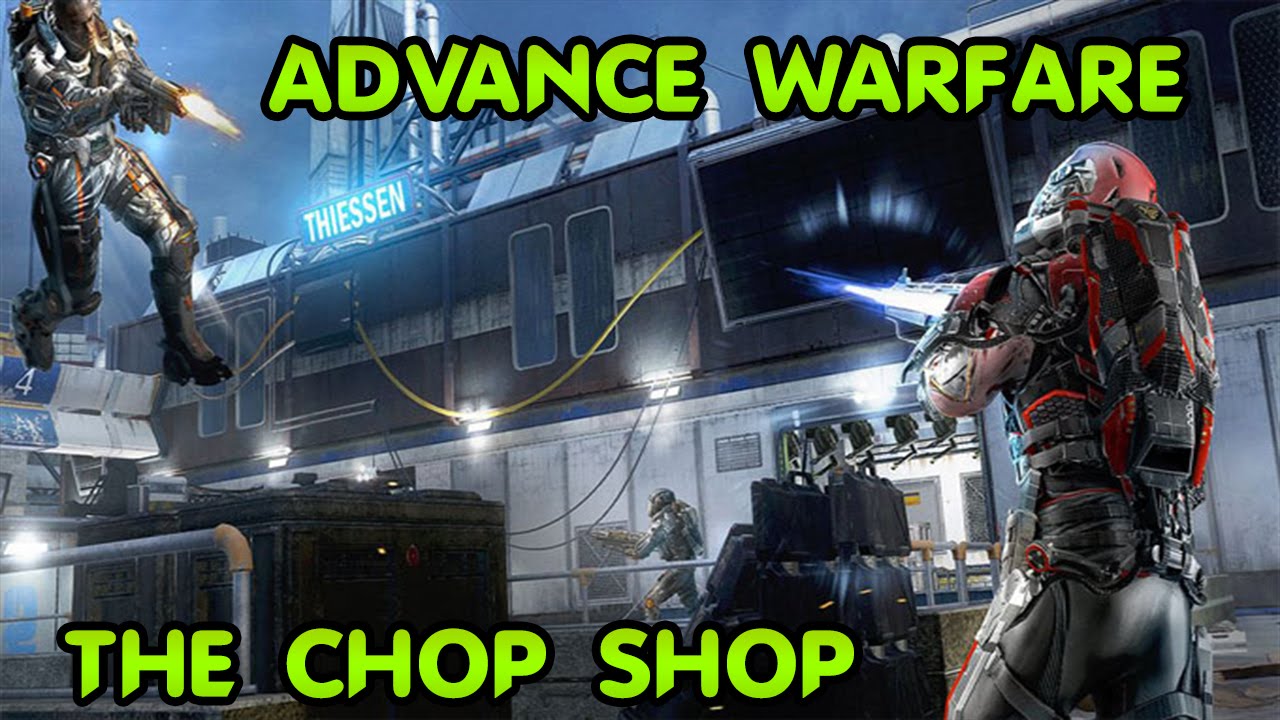 CALL OF DUTY ADVANCE WARFARE CHOP SHOP TEAM DEATHMATCH GAMEPLAY PS4 ...