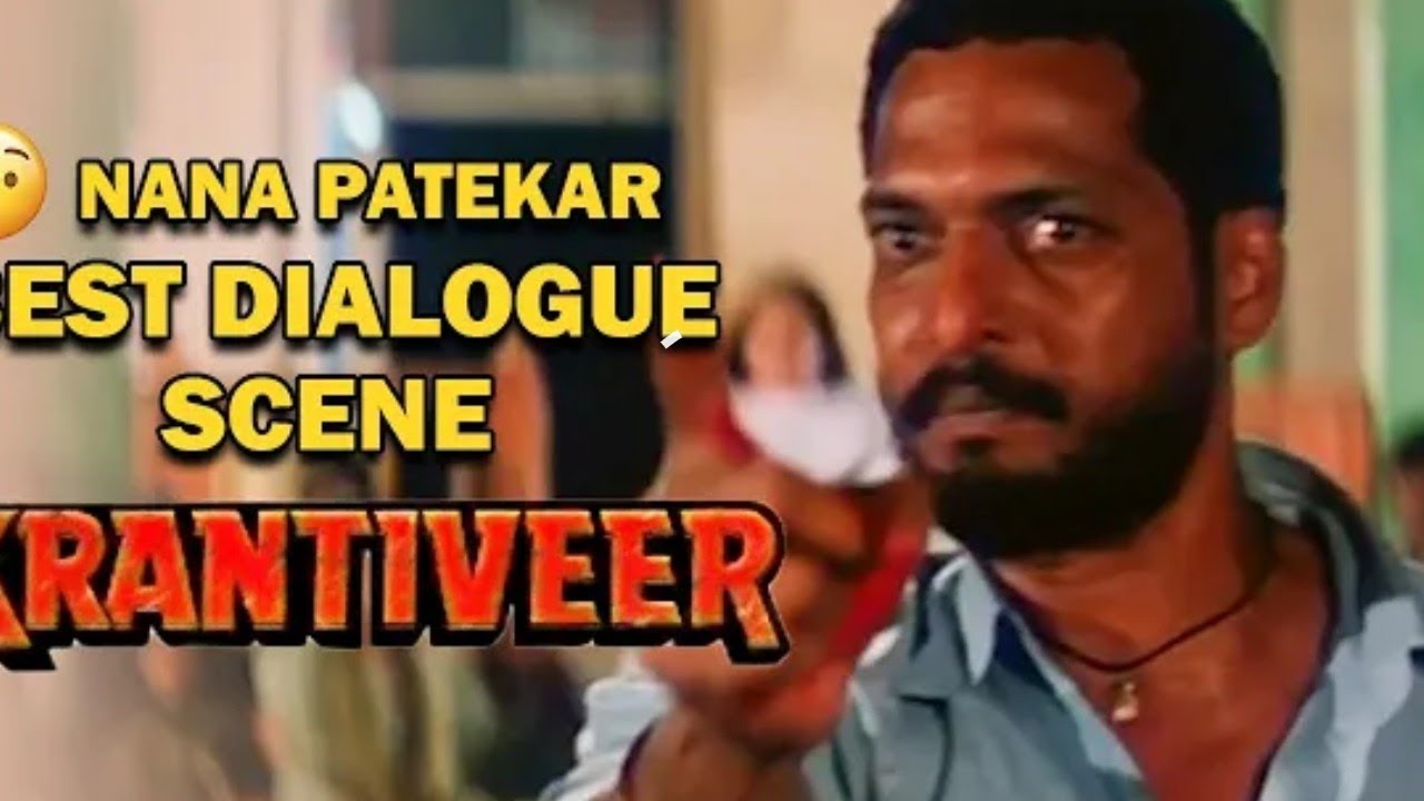 NANA PATEKAR DHASU KRANTIVEER DIALOGUE - YouTube