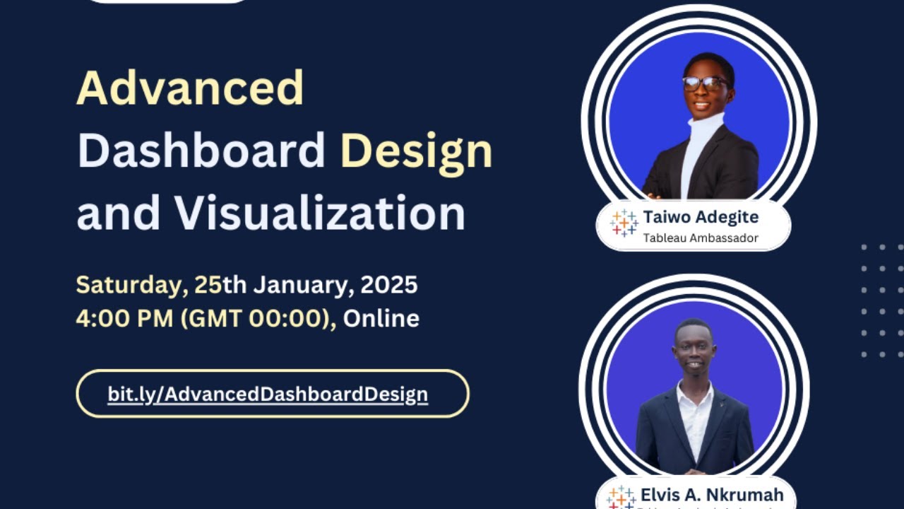Advanced Dashboard Design and Visualization - Part 2 of Dashboard ...