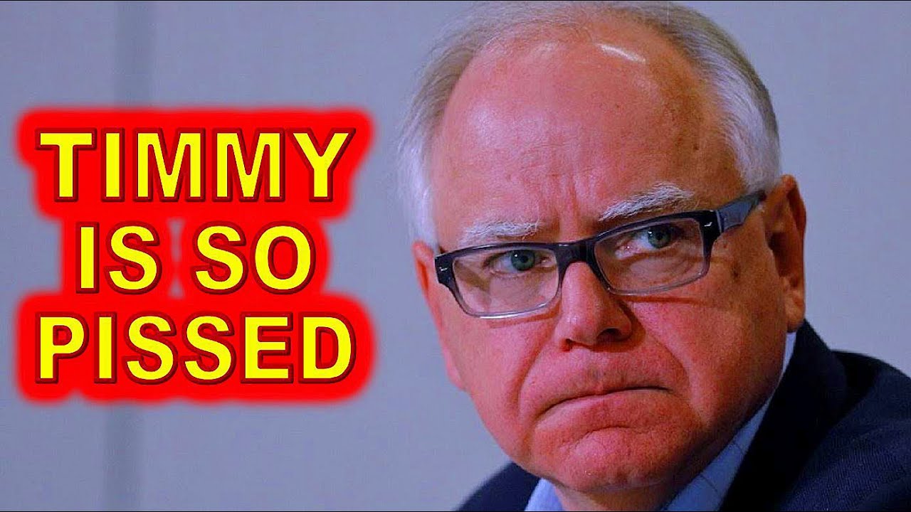 Tim Walz is SPITTING Mad About What Happened TODAY..... - YouTube