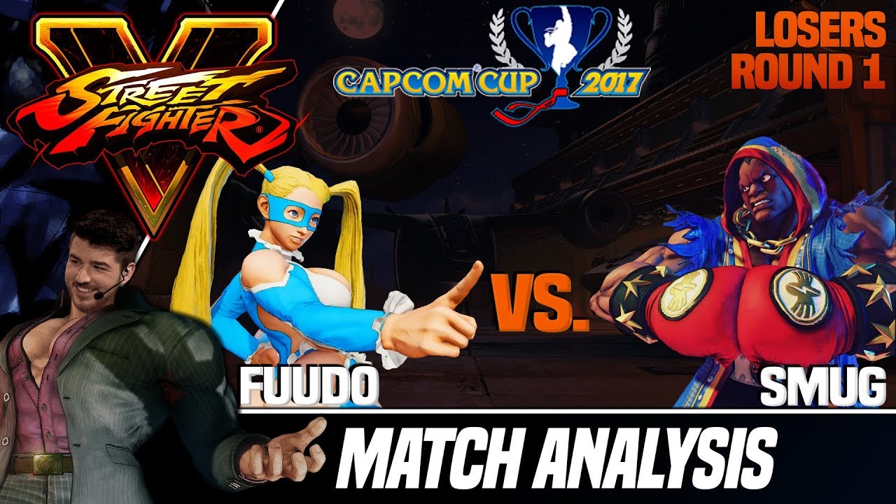 SFV Match Analysis: Capcom Cup 2017 - Fuudo vs. Smug - YouTube