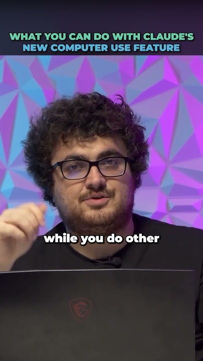 What You Can Do with Claude's New Computer Use Feature #ai #claude - YouTube