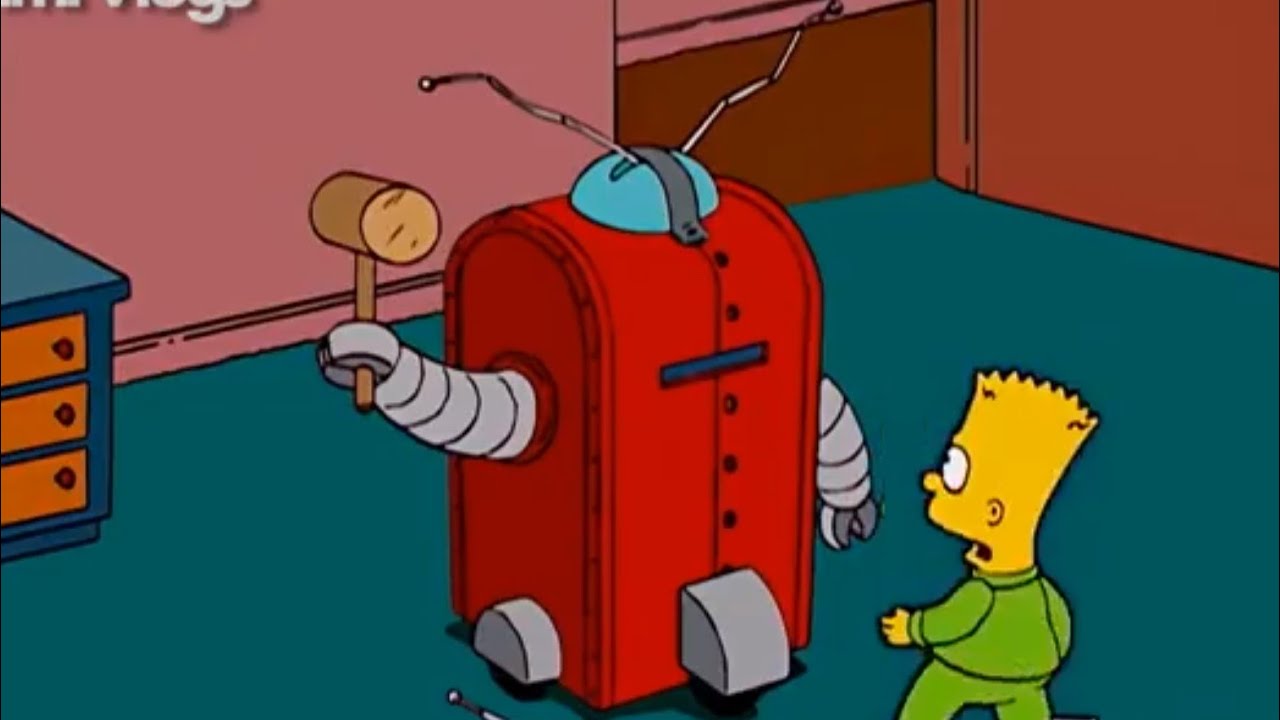 Springfield Rise of the Robots #4 | El gran Jefe Knock-A-Homero - YouTube