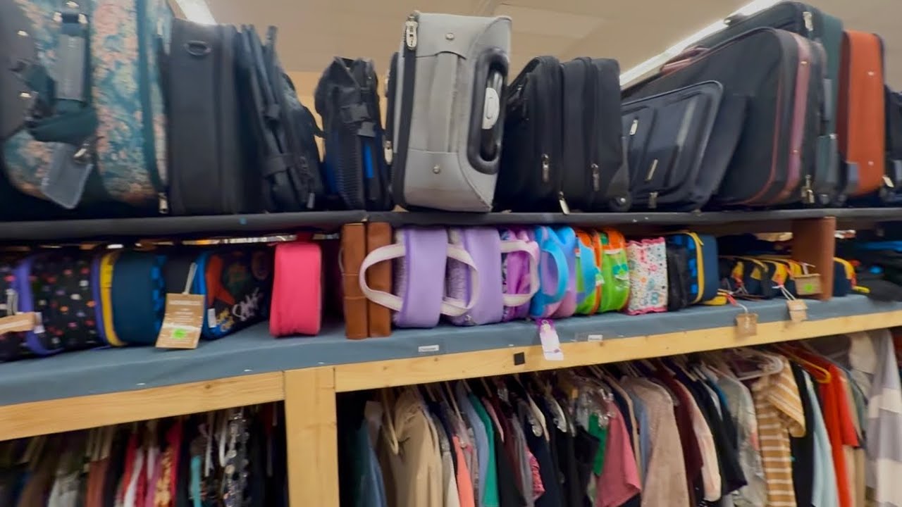 ASMR In An Empty Thrift Store (Whispers) - YouTube