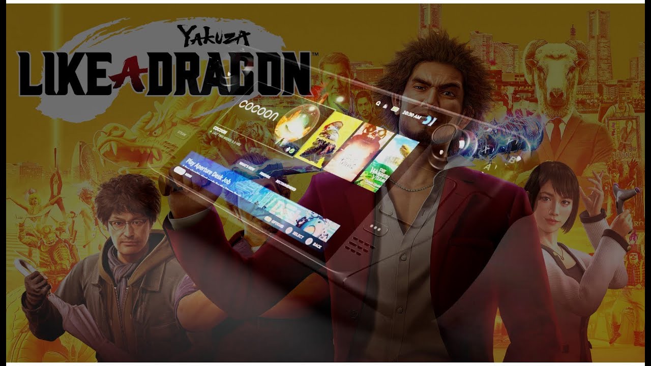 A quick Steam Deck performance test Like a Dragon Steam Deck Looks and ...