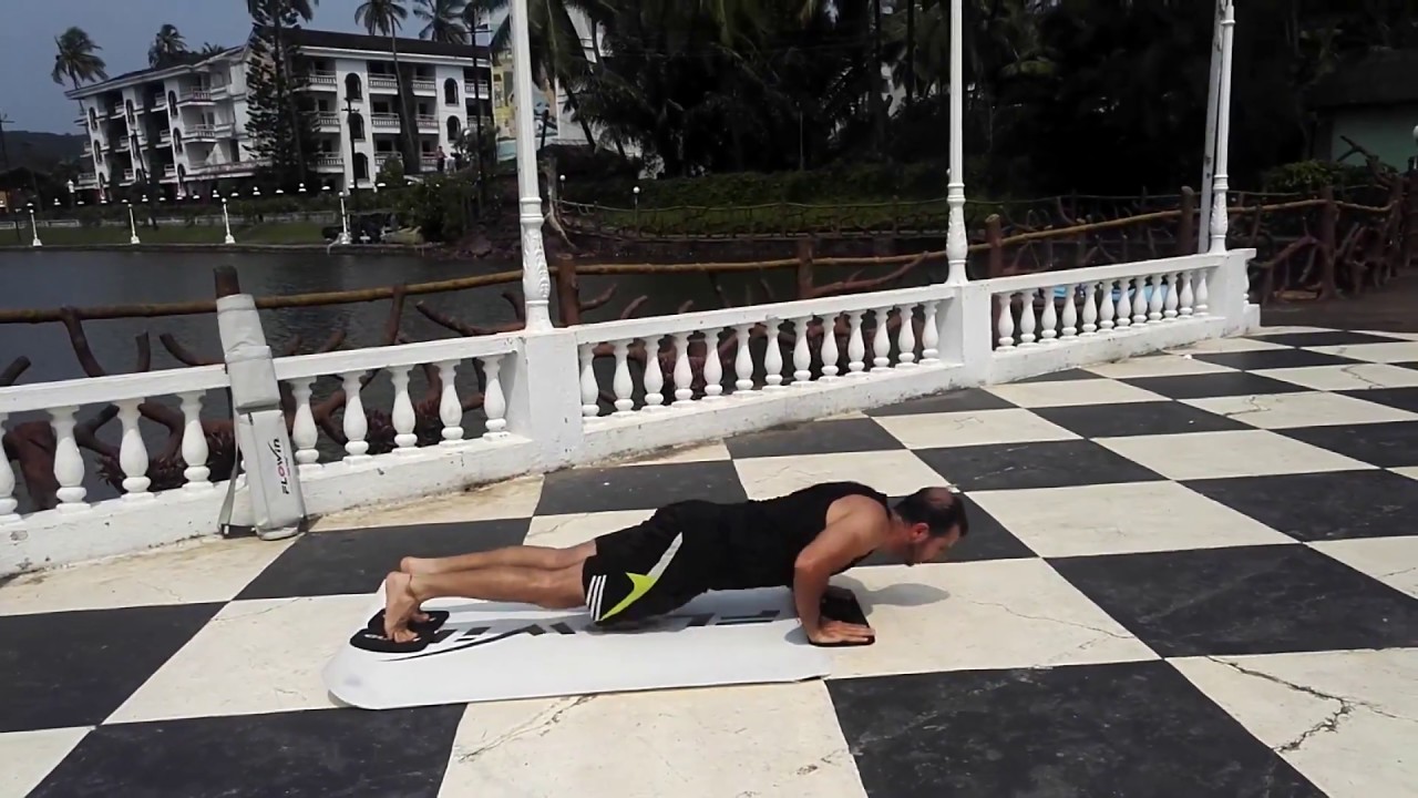 Flowin Push Up Knee Tucks Atomic Push Ups - YouTube