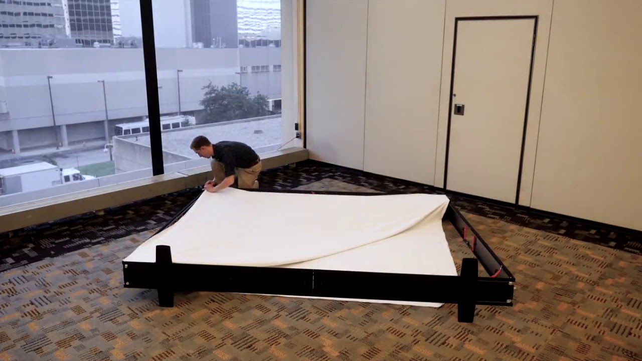 Plikó LED Backlight Trade Show Display by youhuge.com - YouTube