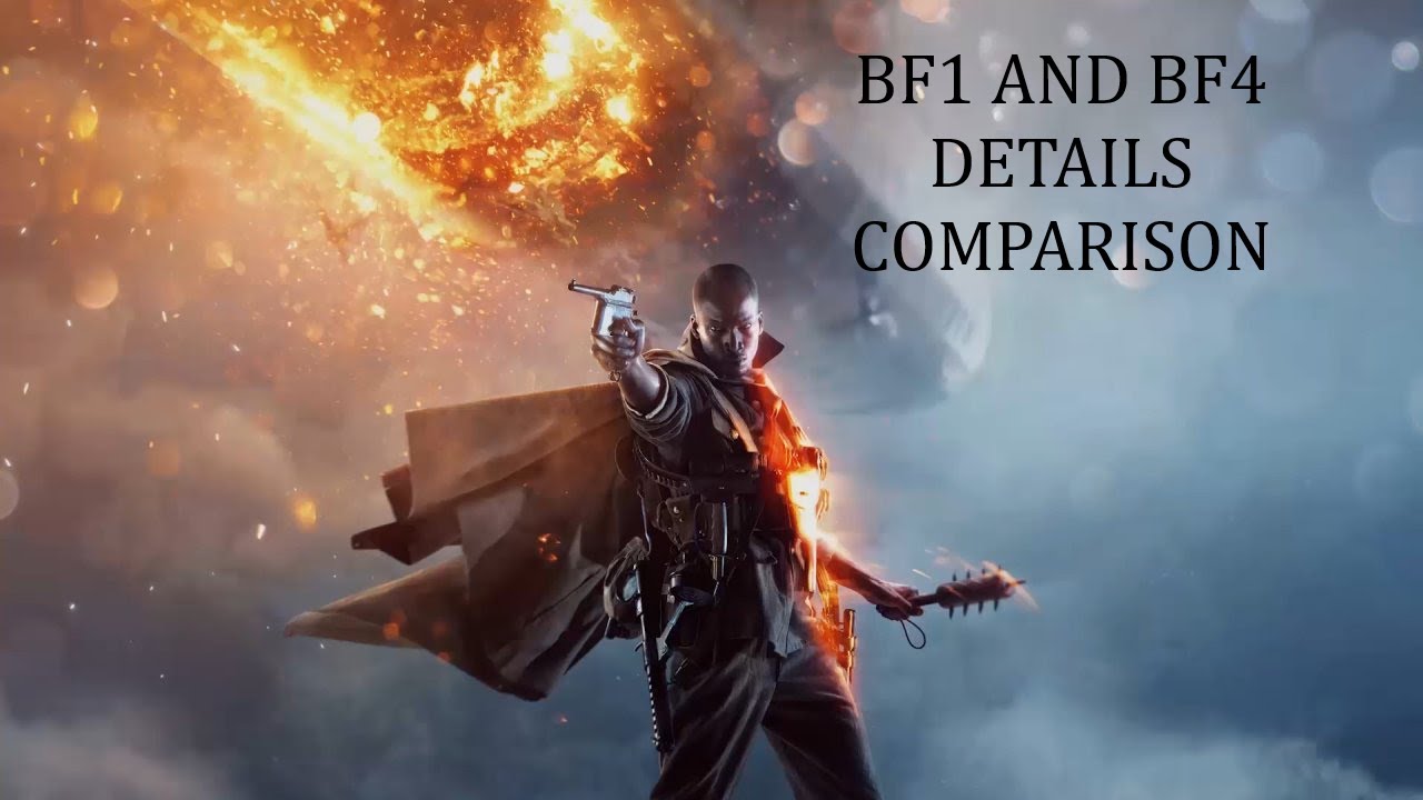 BF1 and BF4 Detail Comparison - YouTube