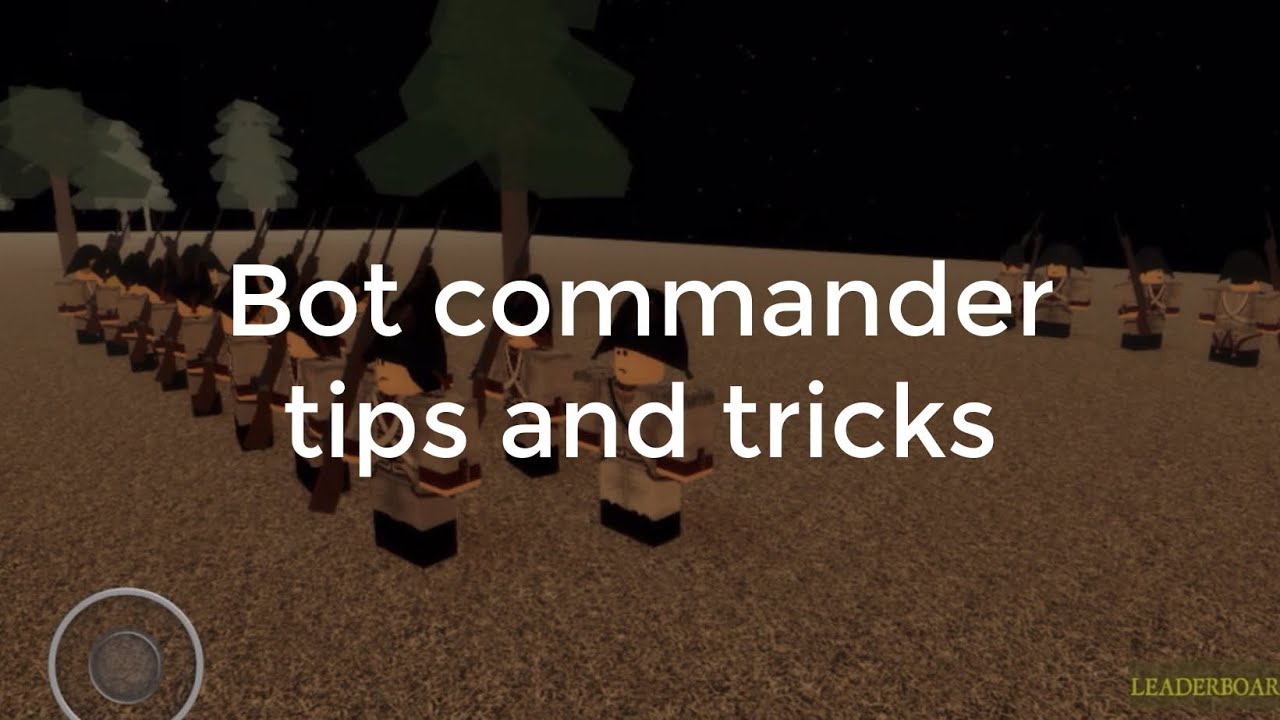 Bot commander tips and tricks - YouTube