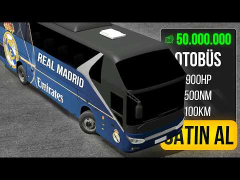 Sadece OTOBÜS Satarak ZENGİN OLDUM !! Car Parking Multiplayer