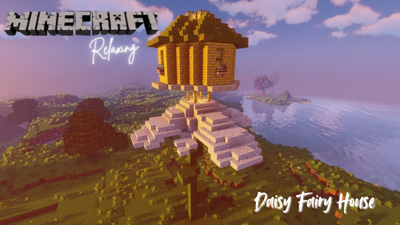Daisy Cottage 🌼 | Fairycore Minecraft Build - YouTube