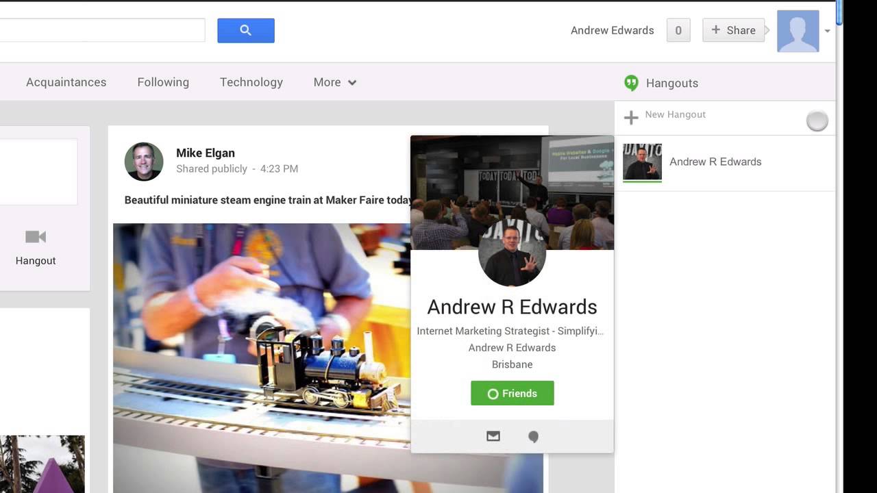 Google Hangout Chat - YouTube