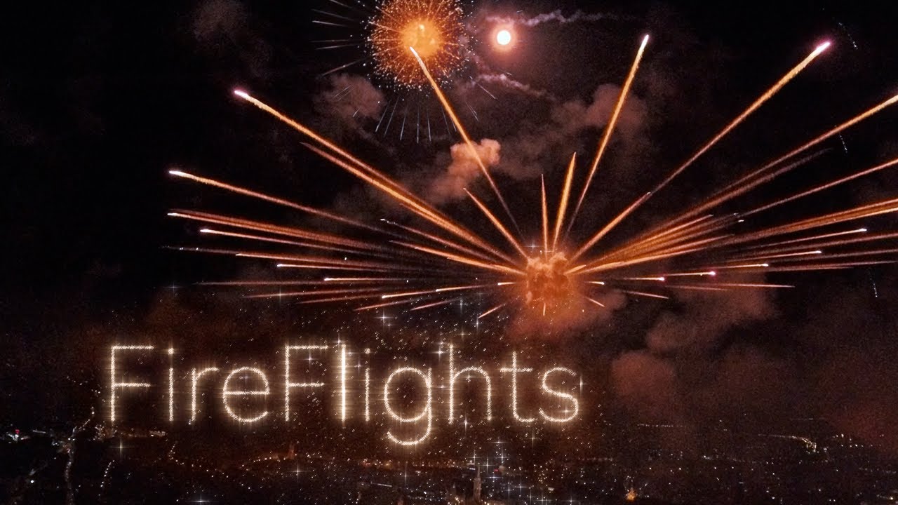 FireFlights 2024 (FPV Slow Motion Fireworks in HDR) - YouTube