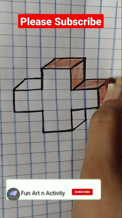 3D..CROSS..DRAWING..ON..PAPER | How To Draw 3D Cross Easy For Kids # ...
