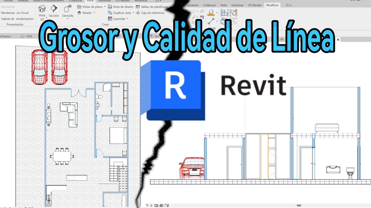Calidad y Grosor de línea para tus Proyectos en Revit - YouTube